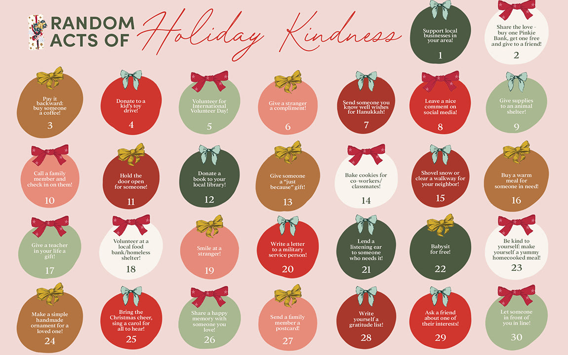 Random Acts of Holiday Kindness - December 2023 – Pink Chicken