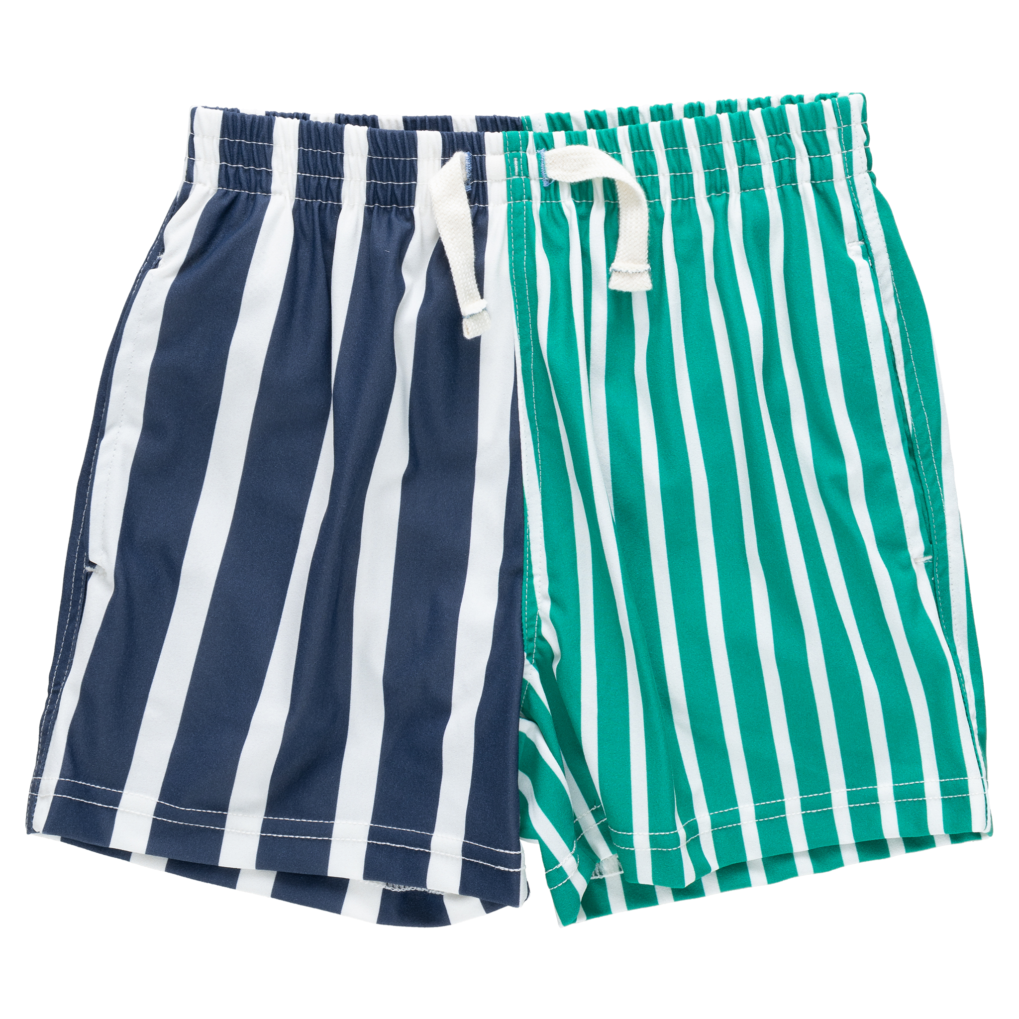 Boys Swim Trunk - Multi Stripe – Pink Chicken