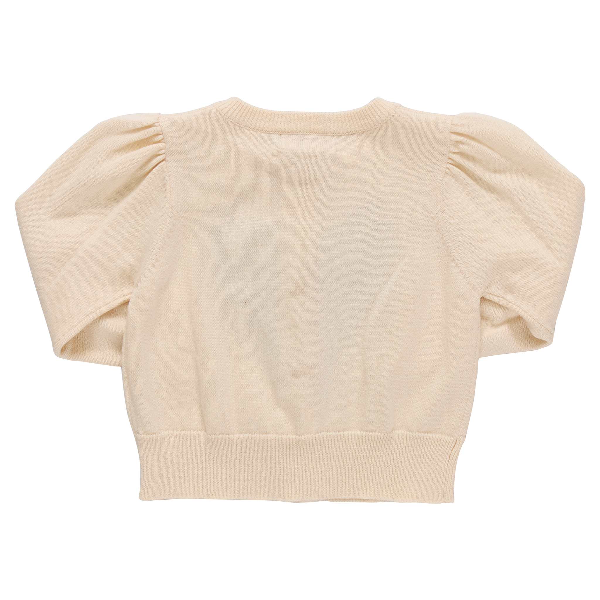 Girls Constance Sweater - Scalloped Heart – Pink Chicken