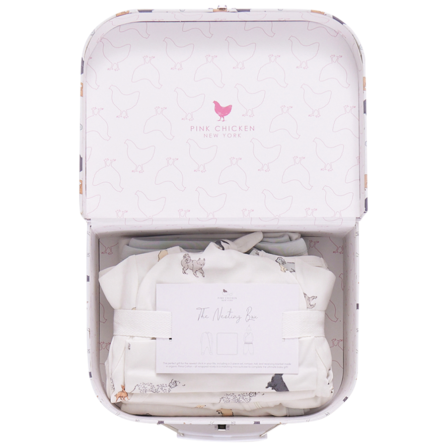 Nesting Box Baby Take Home Set - Tiny Dogs – Pink Chicken